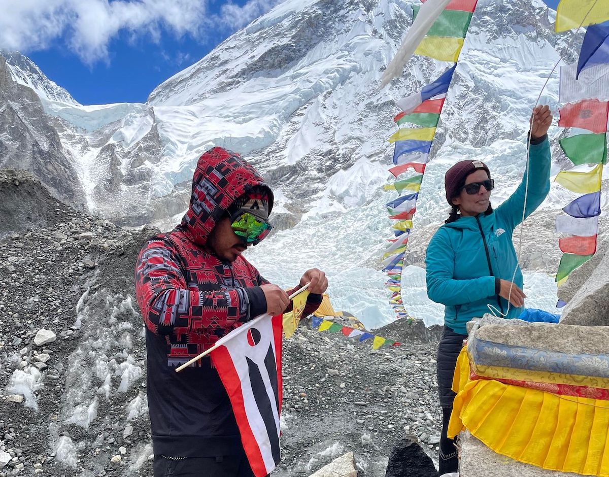 Climate data on top of the world: CWC students trek to Everest - WyoFile