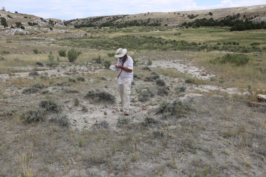 Floppy hats, bean cans and dinosaurs: J.P. Cavigelli digs 'em all - WyoFile