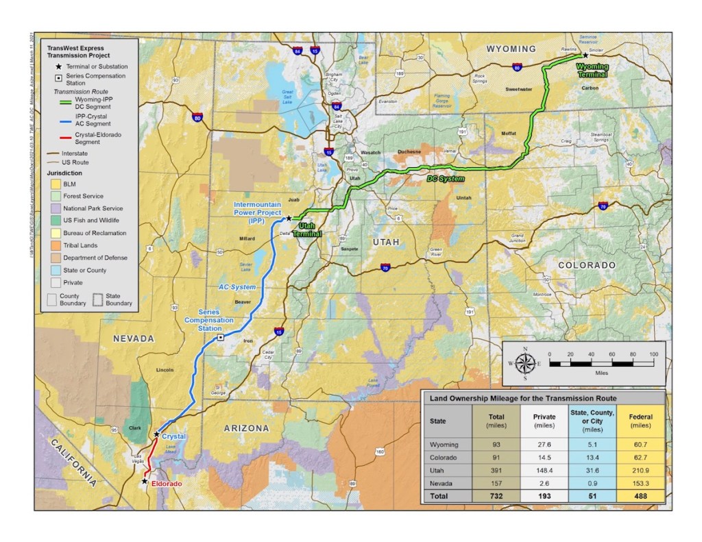 TransWest Express poised to expand reach of Wyo renewables - WyoFile
