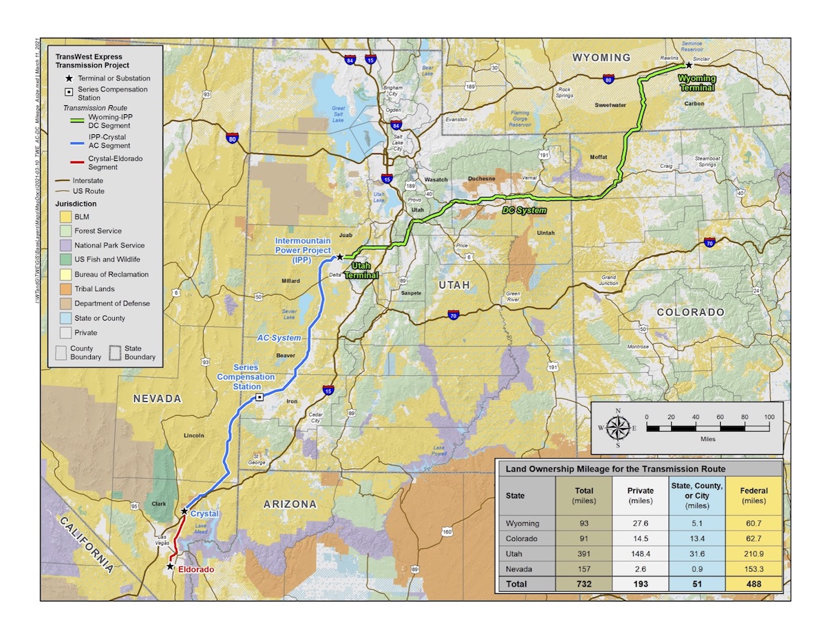 TransWest Express poised to expand reach of Wyo renewables - WyoFile