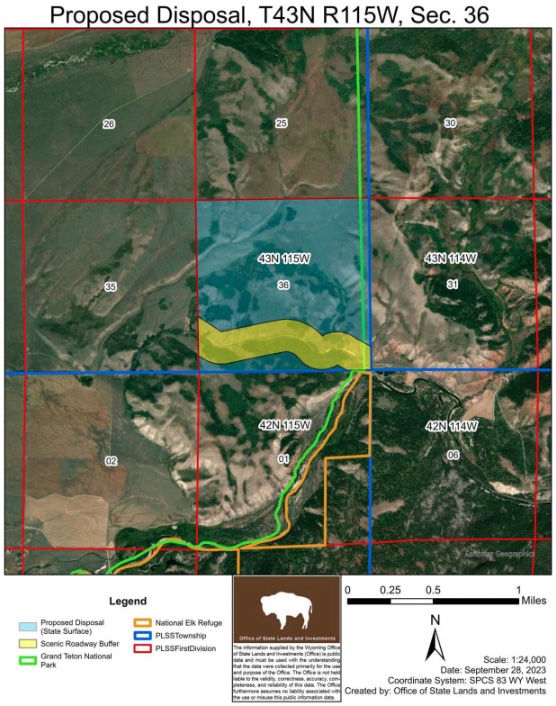 Up for auction? Could a corner lot in Grand Teton National Park really ...
