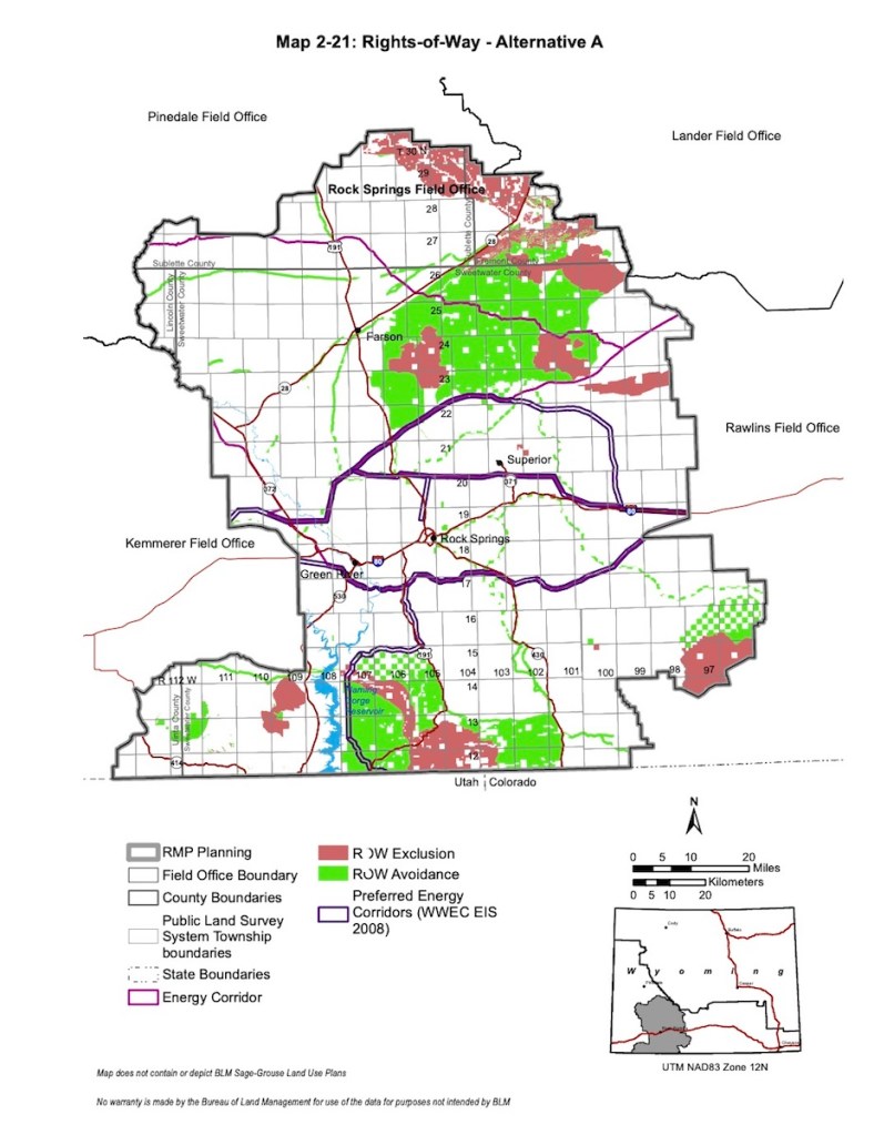 'Conservation' proposal for SW Wyoming would limit large energy ...