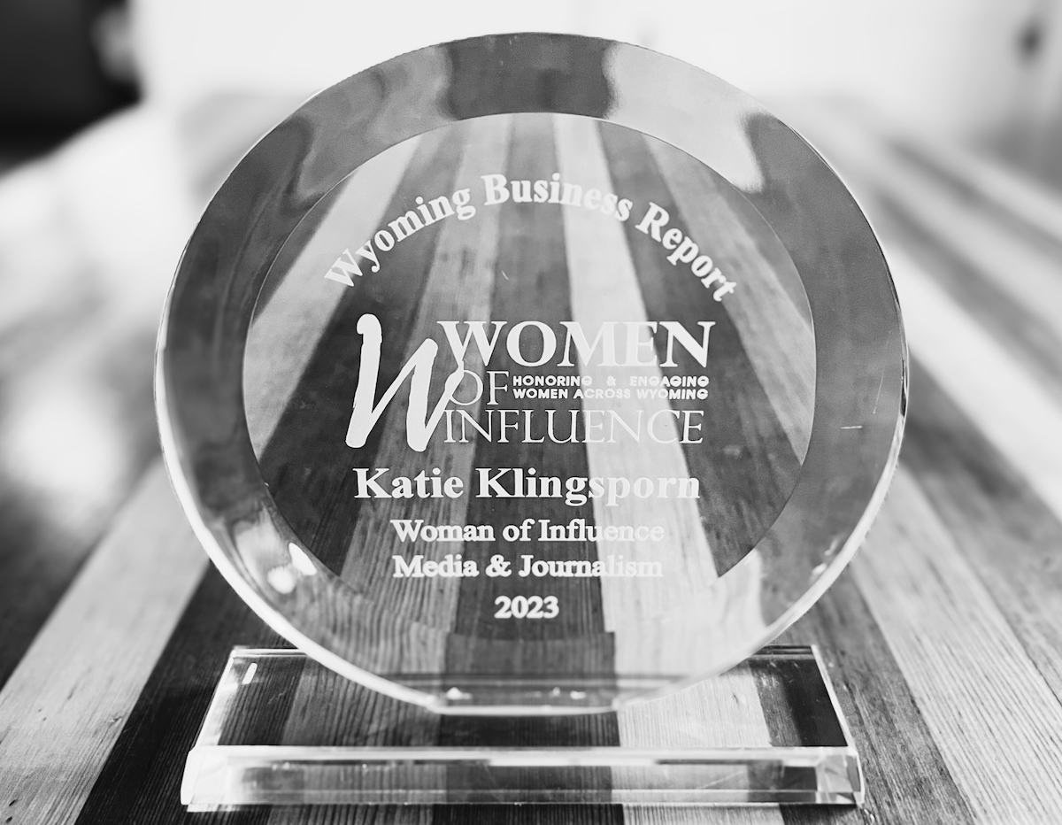 Klingsporn honored with Women of Influence award - WyoFile