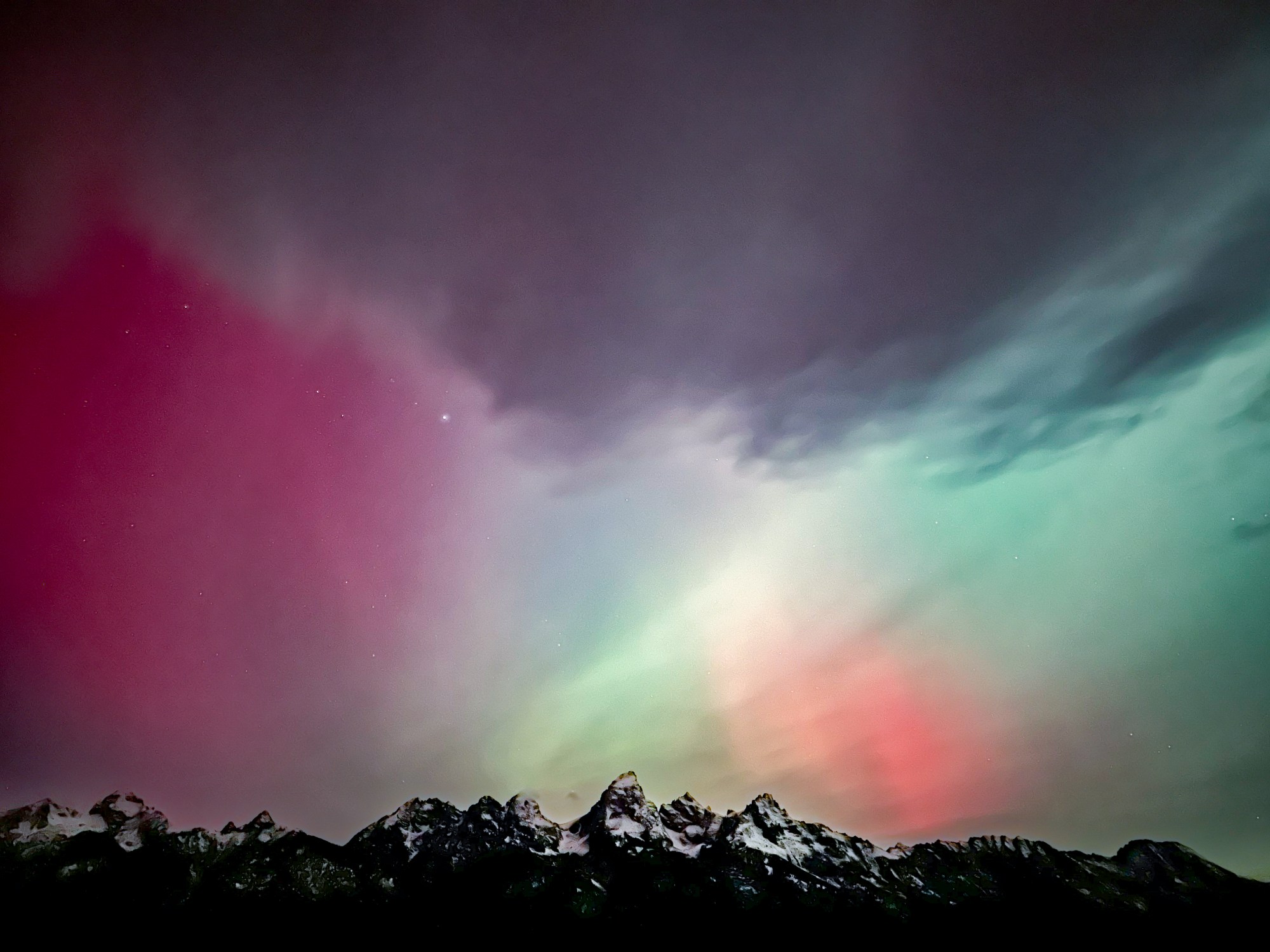 Intense aurora borealis streaked Wyoming's night sky red - WyoFile